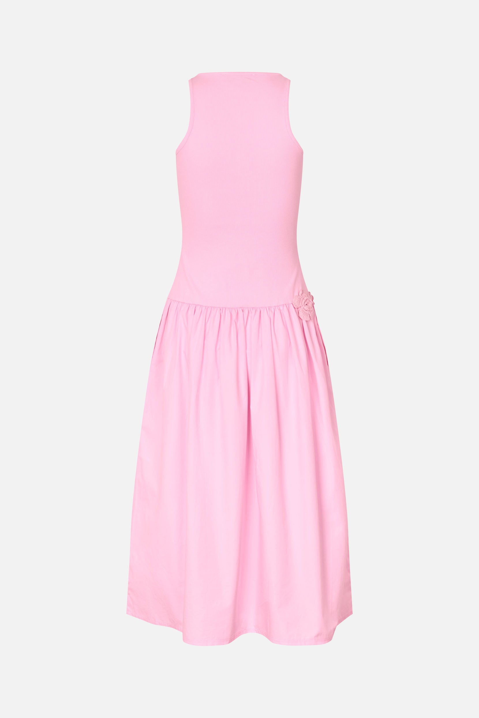 Casual Tank Midi Dress - Cherry Blossom - Stine Goya