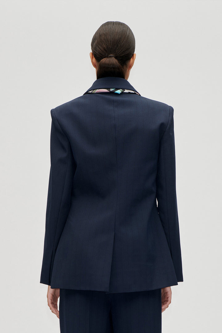 Tailored Jacket - Dark Blue - Stine Goya